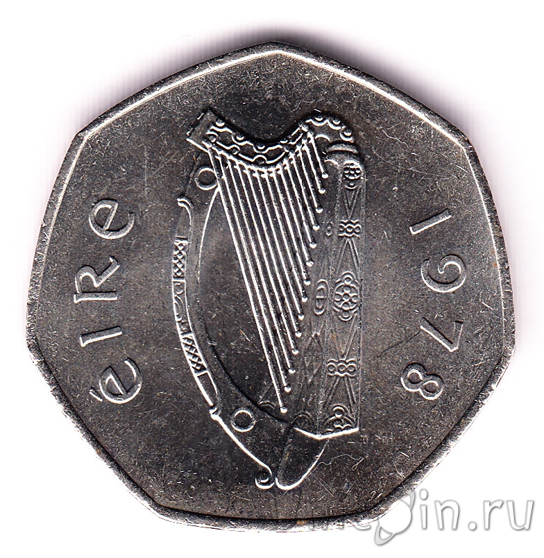 Ирландия 50 пенсов 1978. Интернет-магазин монет UniCoin