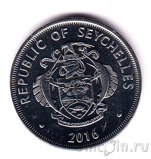 Сейшельские острова 25 центов 2016 Дерево-медуза. Интернет-магазин ...
